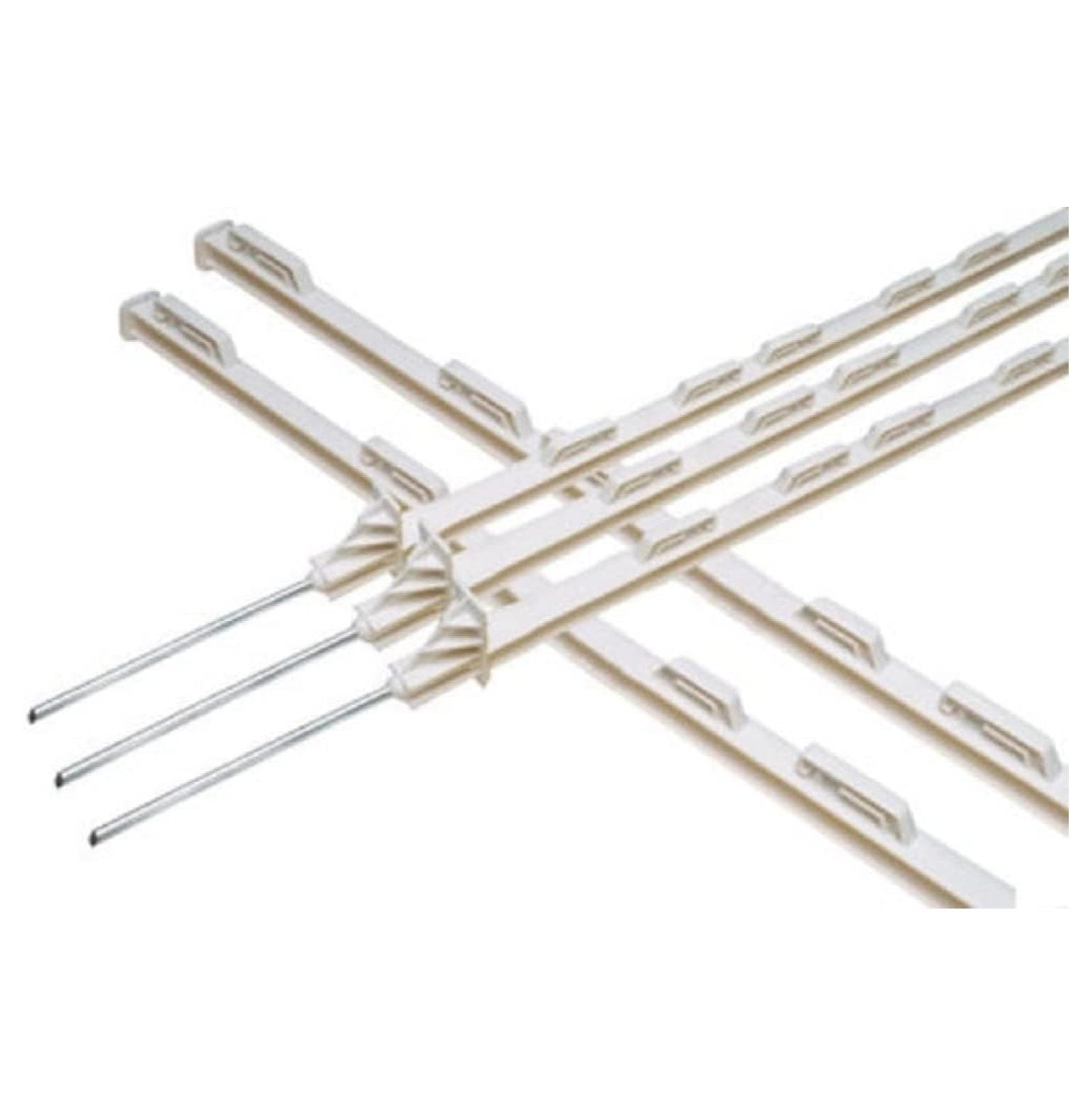 63" Step-in White Electric Fence Posts - Pack of (10) - Walmart.com