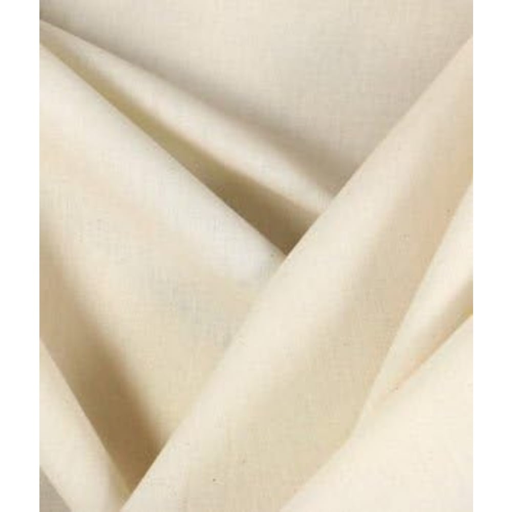 63" Unbleached Muslin Fabric - by The Yard - Walmart.com