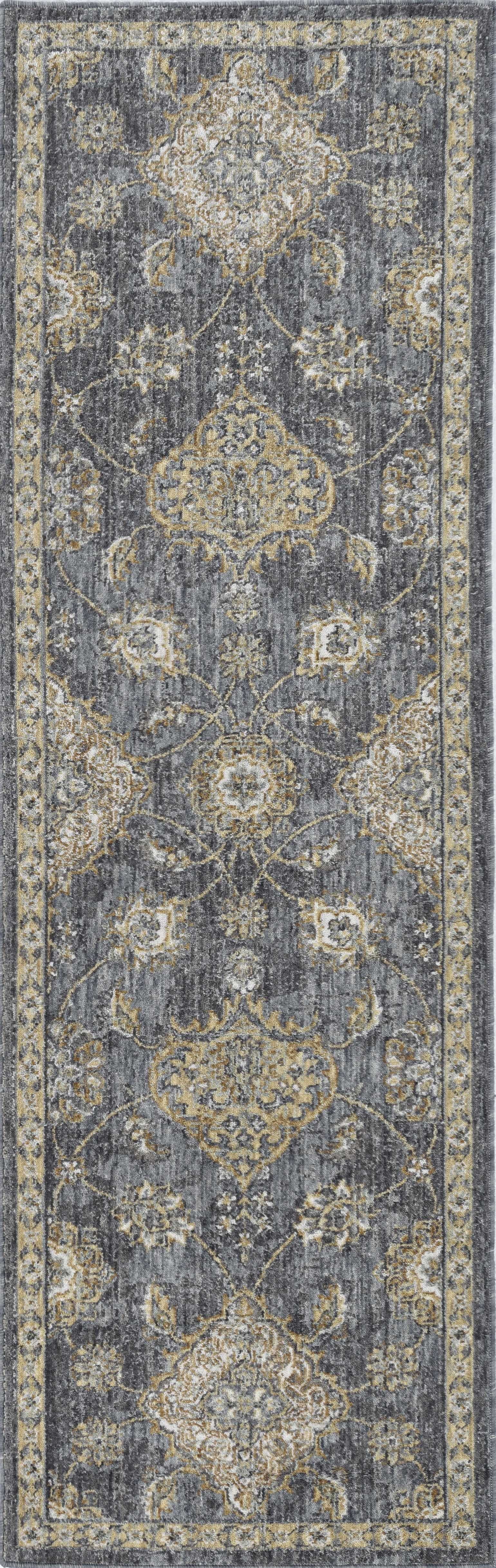 63" X 91" Slate Grey Wool Rug - Walmart.com
