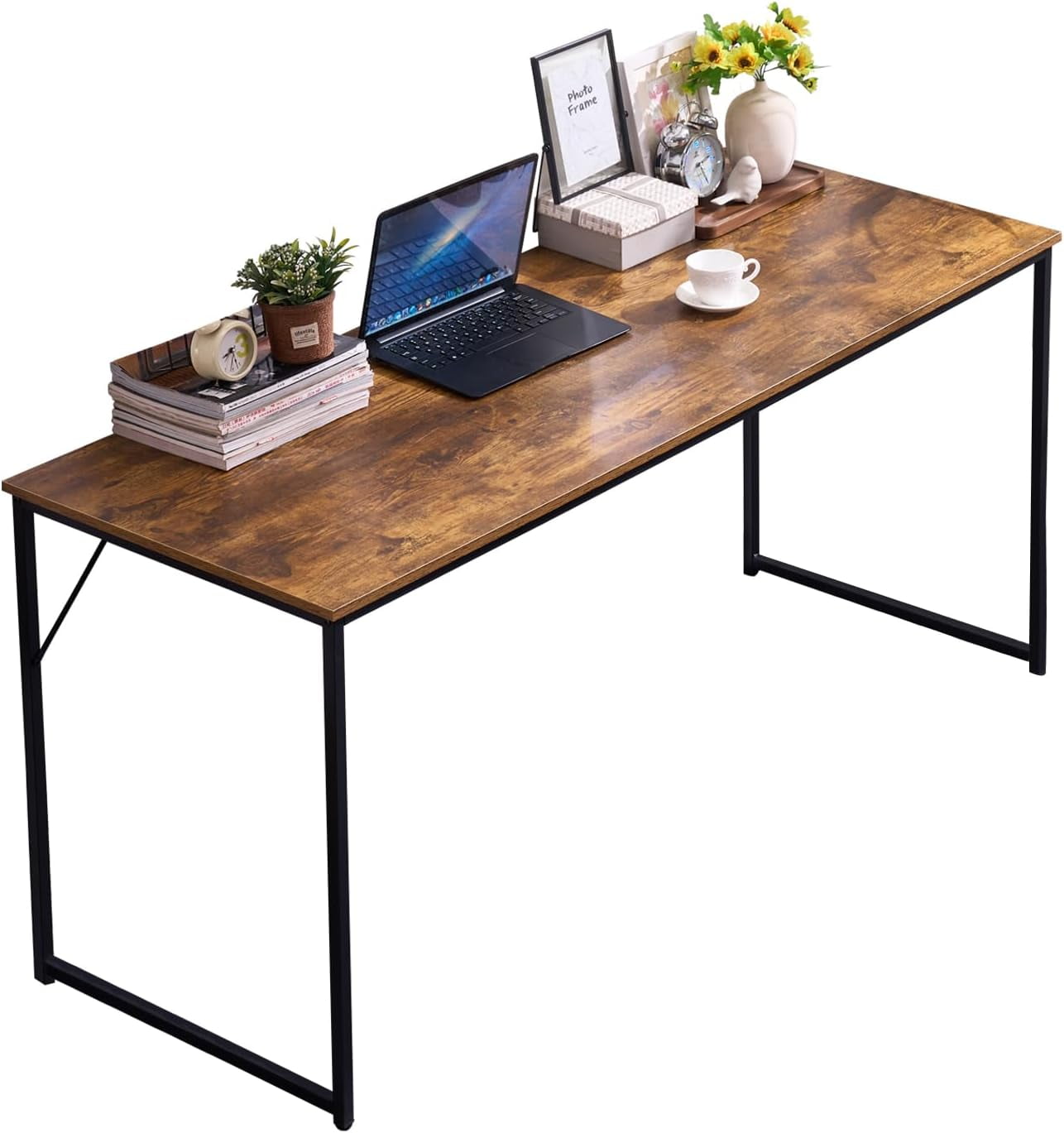 63 inch Computer Desk,Simple PC Laptop Office Study Writing Table ...