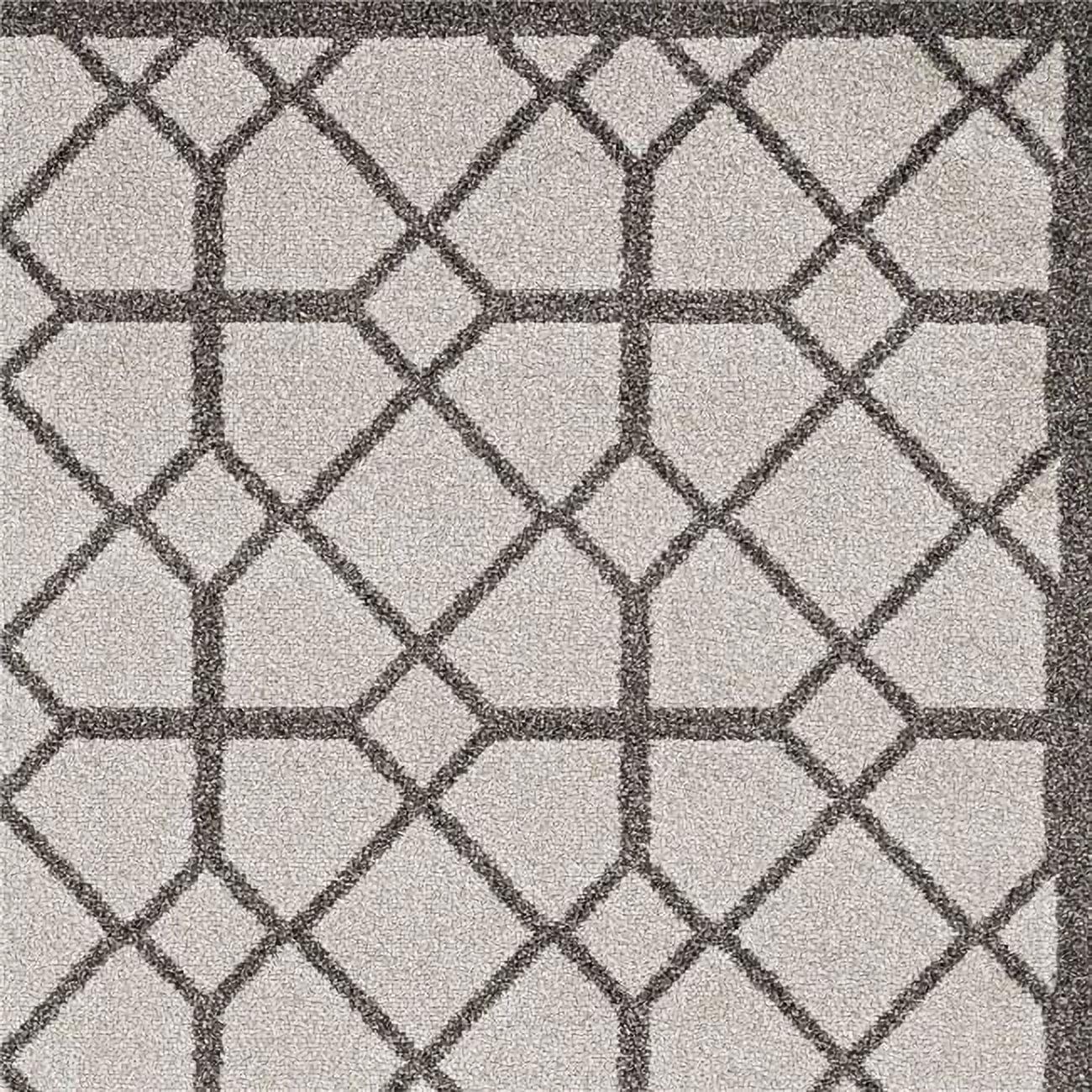 63 x 91 in. Ivory or Grey Polypropylene Rug - Walmart.com