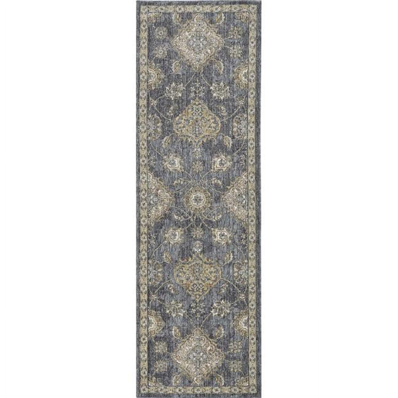 63 x 91 in. Slate Grey Wool Rug - Walmart.com