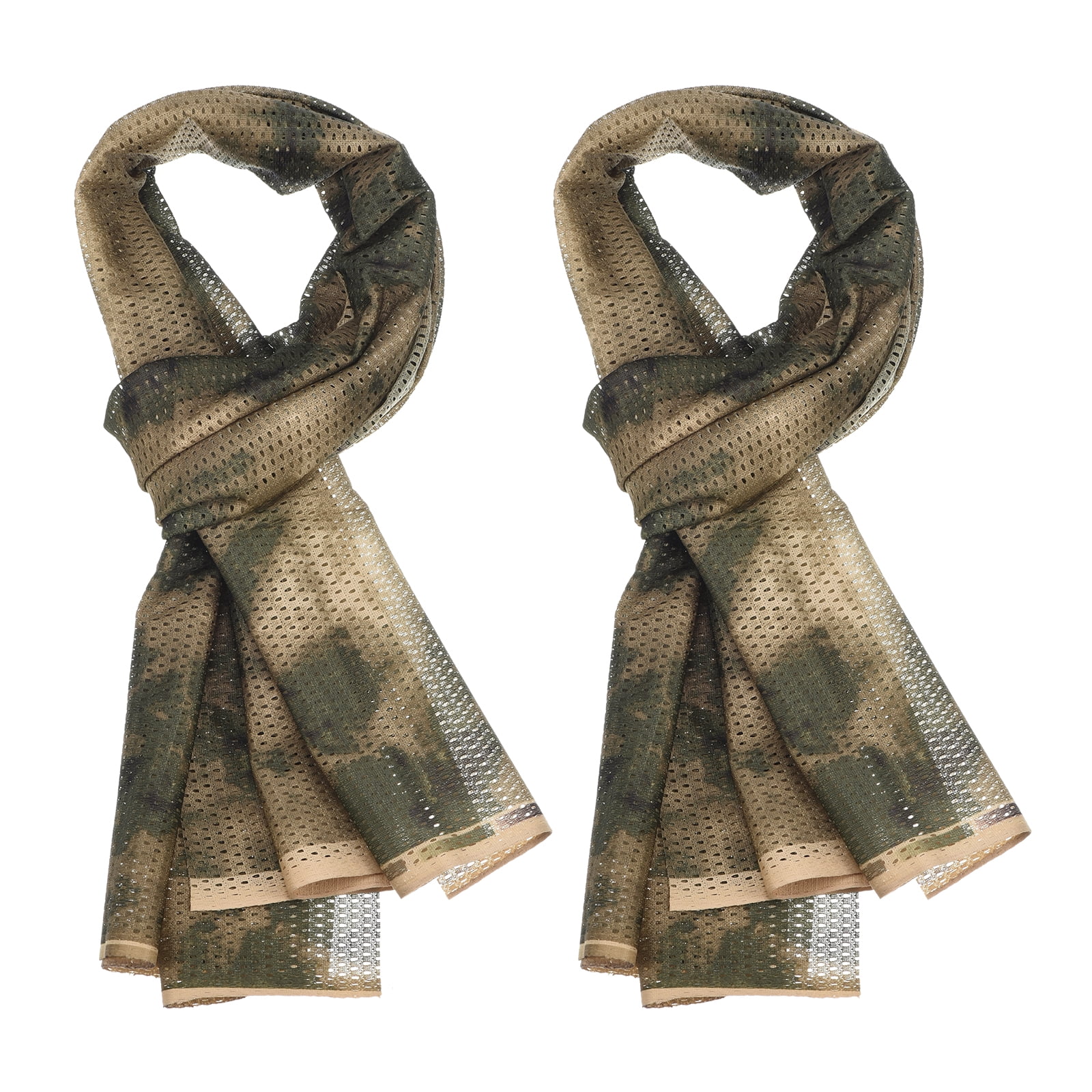 63"x20" Camo Netting Scarf Camouflage Net Camo Mesh Netting Veil Desert ...