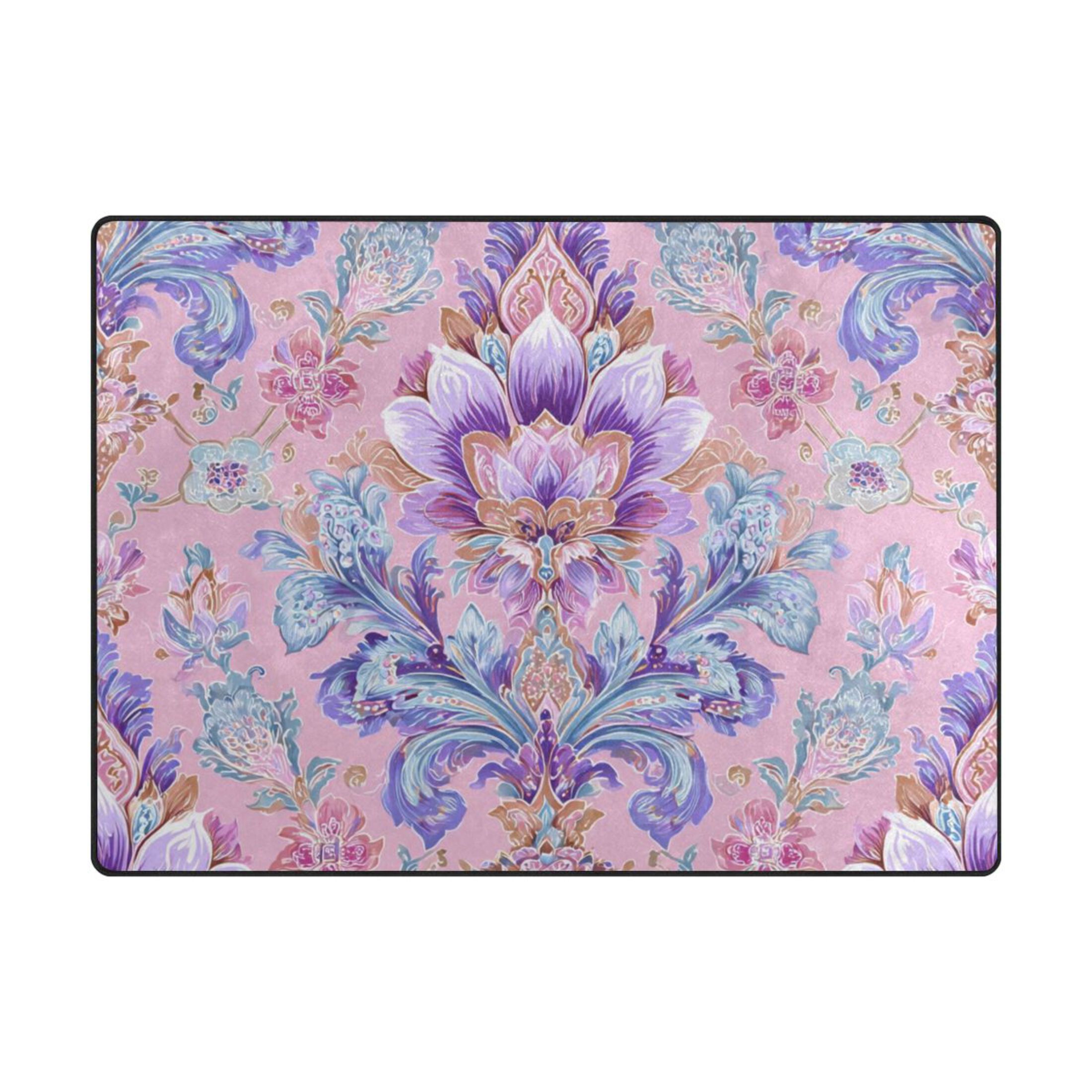63'x48'&80'x58' Living Room Bedroom Super Soft Floor Mat Carpet With ...