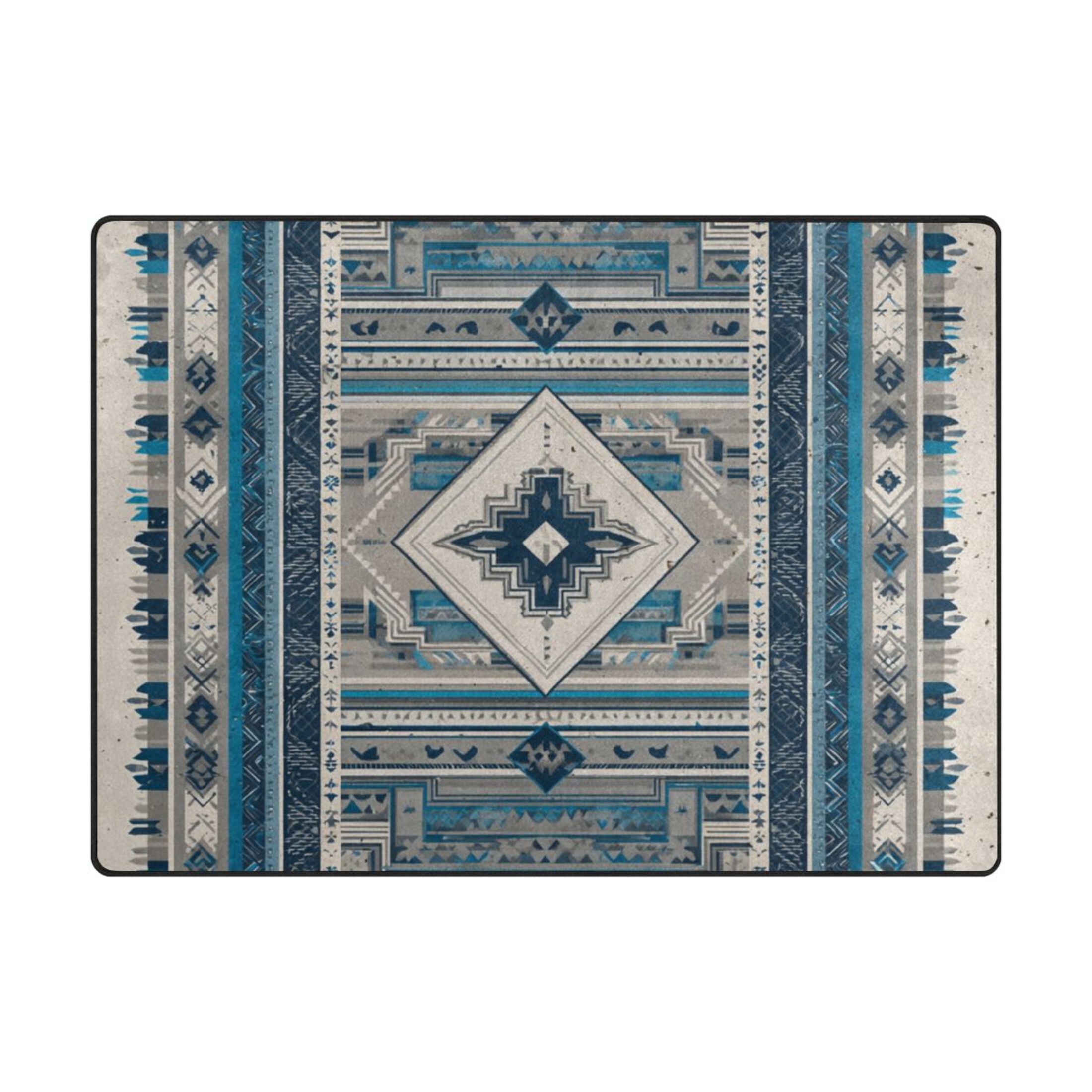 63'x48'&80'x58' Living Room Bedroom Super Soft Floor Mat Carpet With ...