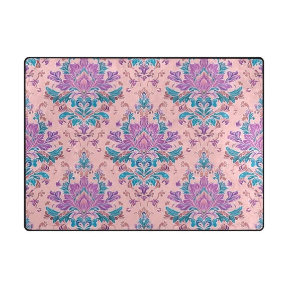 63'x48'&80'x58' Living Room Bedroom Super Soft Floor Mat Carpet With ...