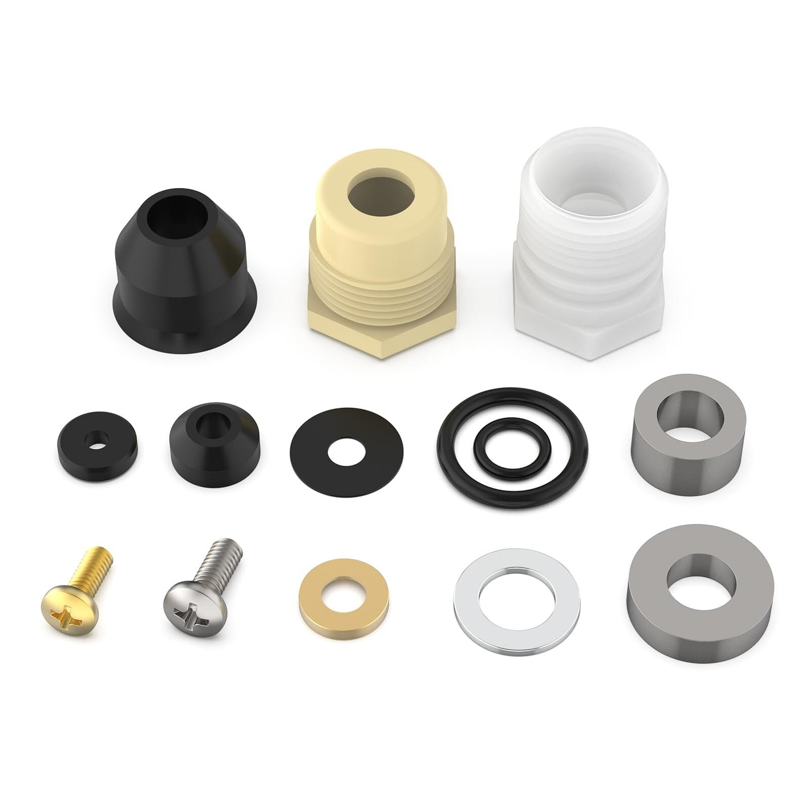 630-7755Wall Hydrant Leak Repair Kit Packing Nut&Seals 300,400 ...