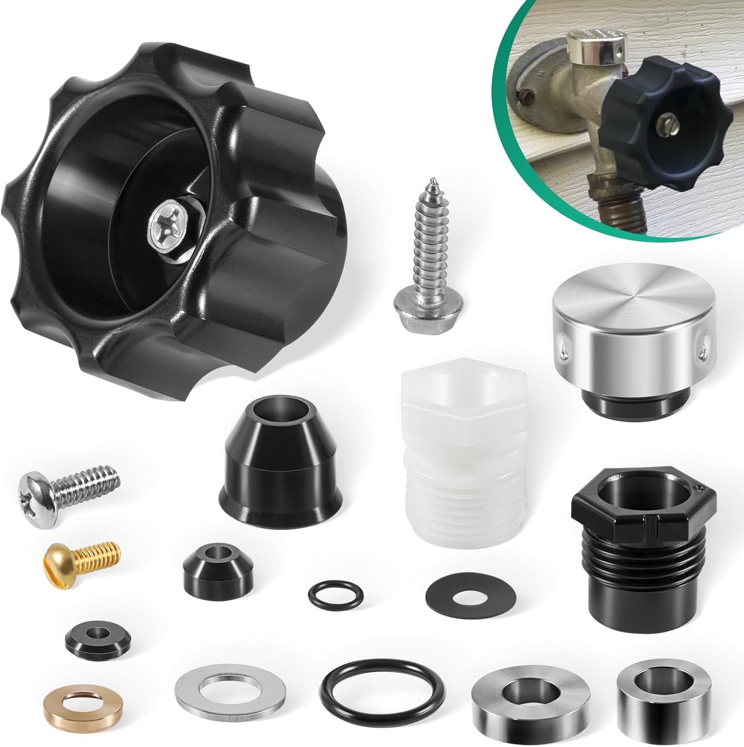 630-8500 Wall Hydrant Complete Service Repair Kit Replaces for Prier ...