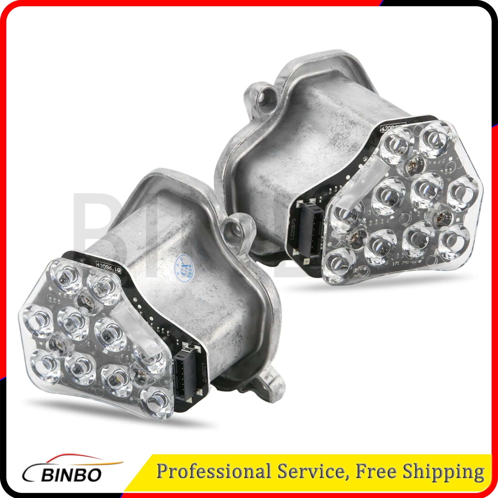 63117271899 + 63117271900 Left & Right Turn Signal LED Headlight Module ...