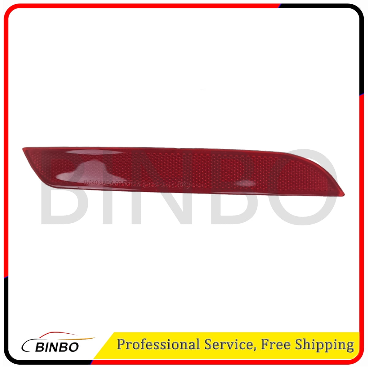 63147182191 Left Rear Bumper Reflector Light Driver Side - Walmart.com