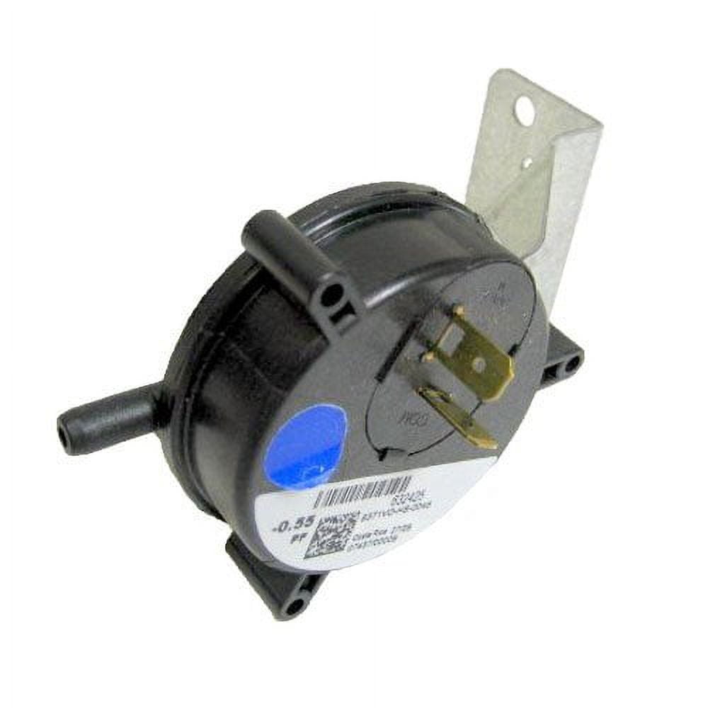 632425 Black Furnace Draft Air Pressure Switch, Single Stage, .55 ...