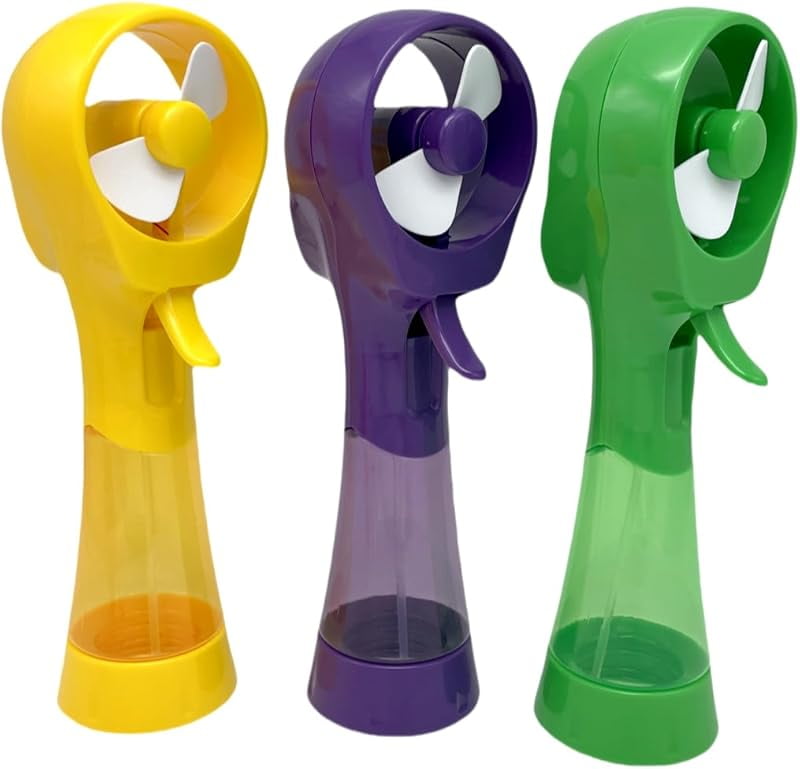 632481 263985 3 Pack Elite attery ed Handheld Water Misting Fans ...