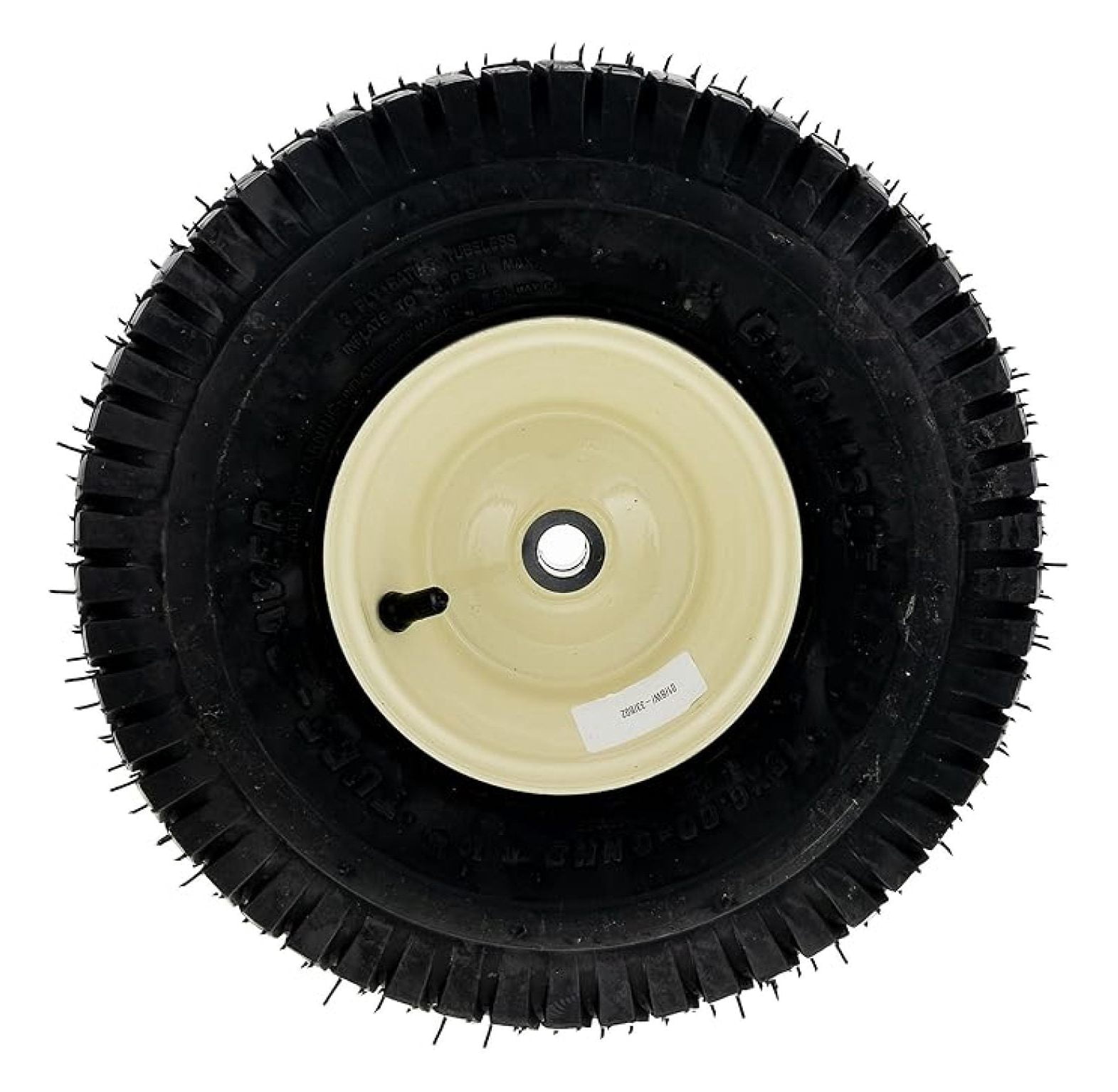 634-04406-0931 Beige 15x6.0x6 Carlisle Wheel Assembly LT LTX SLT 1040 ...