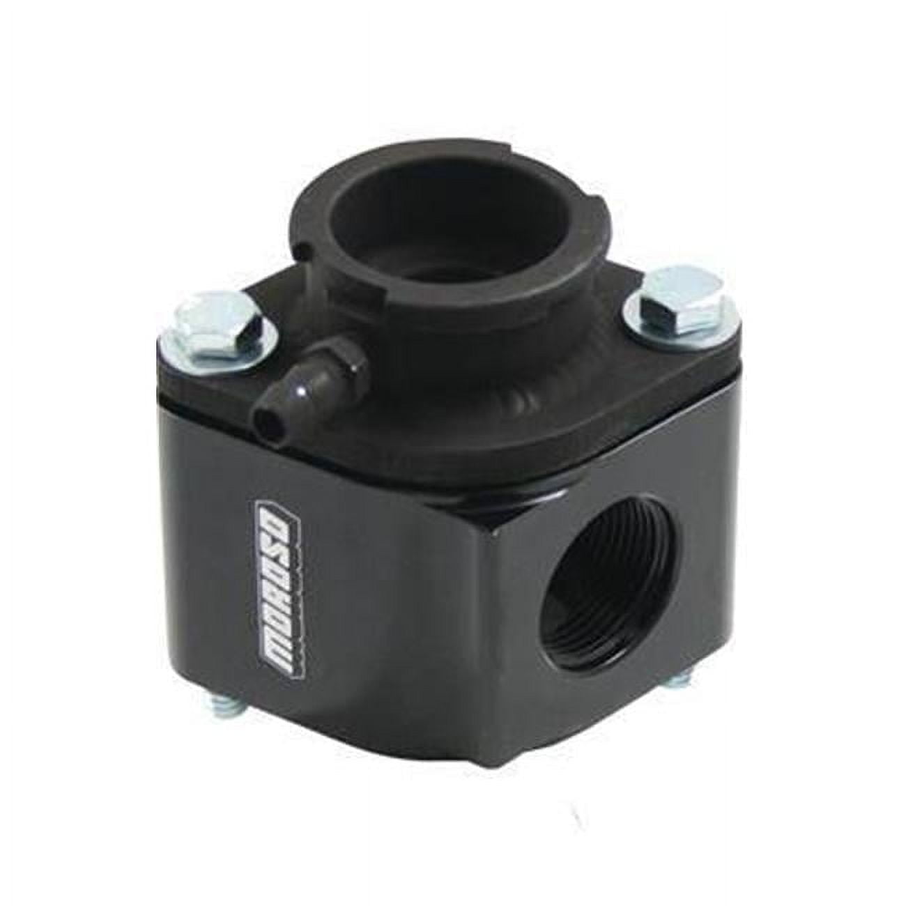 63424 Manifold Filler Neck Kit - Billet Aluminium Black - Walmart.com