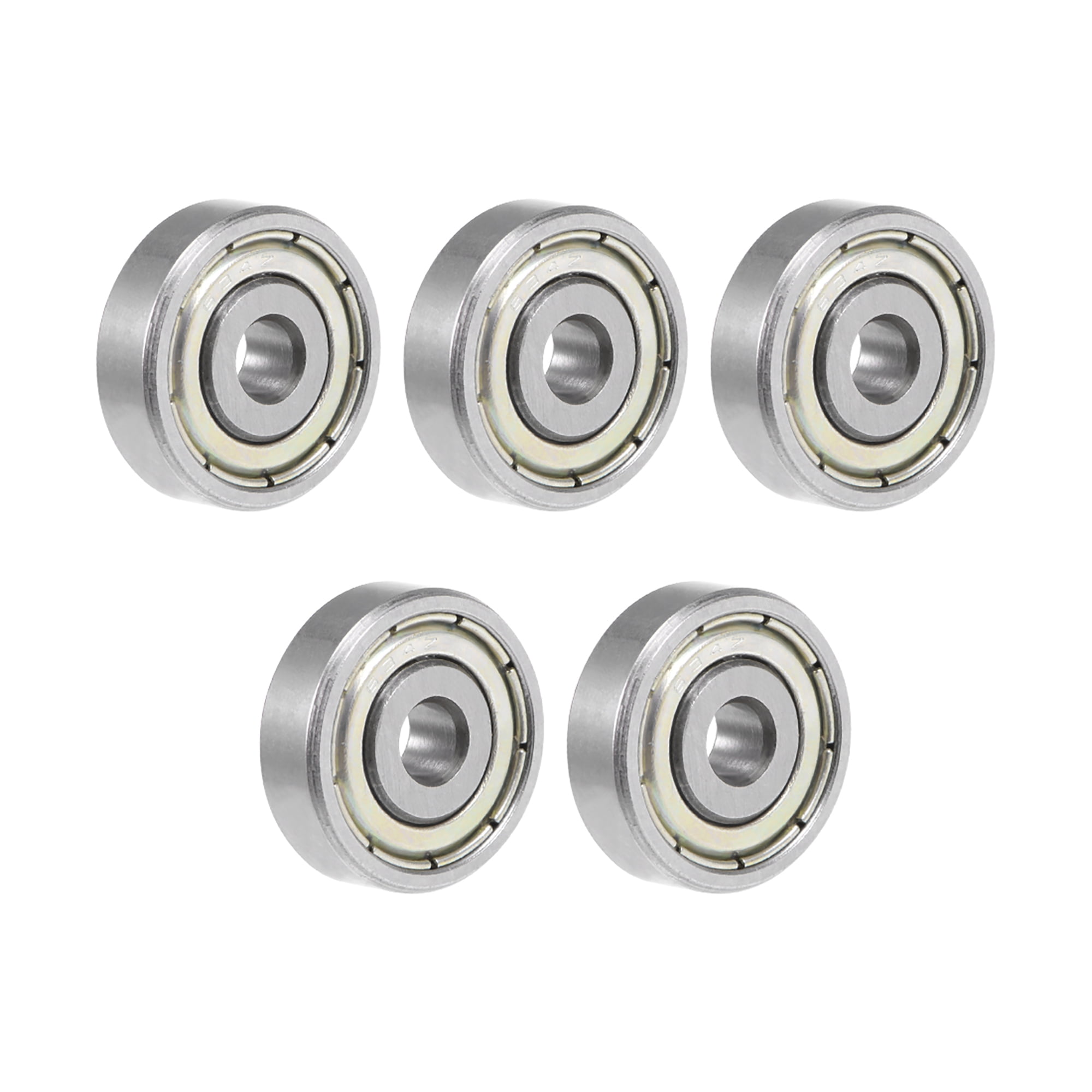 634Z Ball Bearing 5x16x4mm Single Shielded Chrome Steel Bearings 5pcs ...