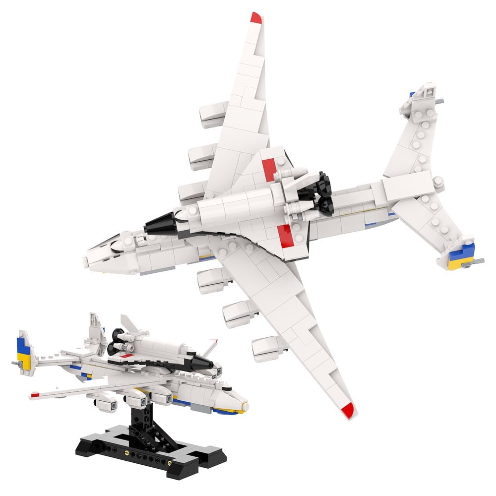 635 Pieces Antonov An-225 Mriya Building Block Set, Antonov an 225 ...