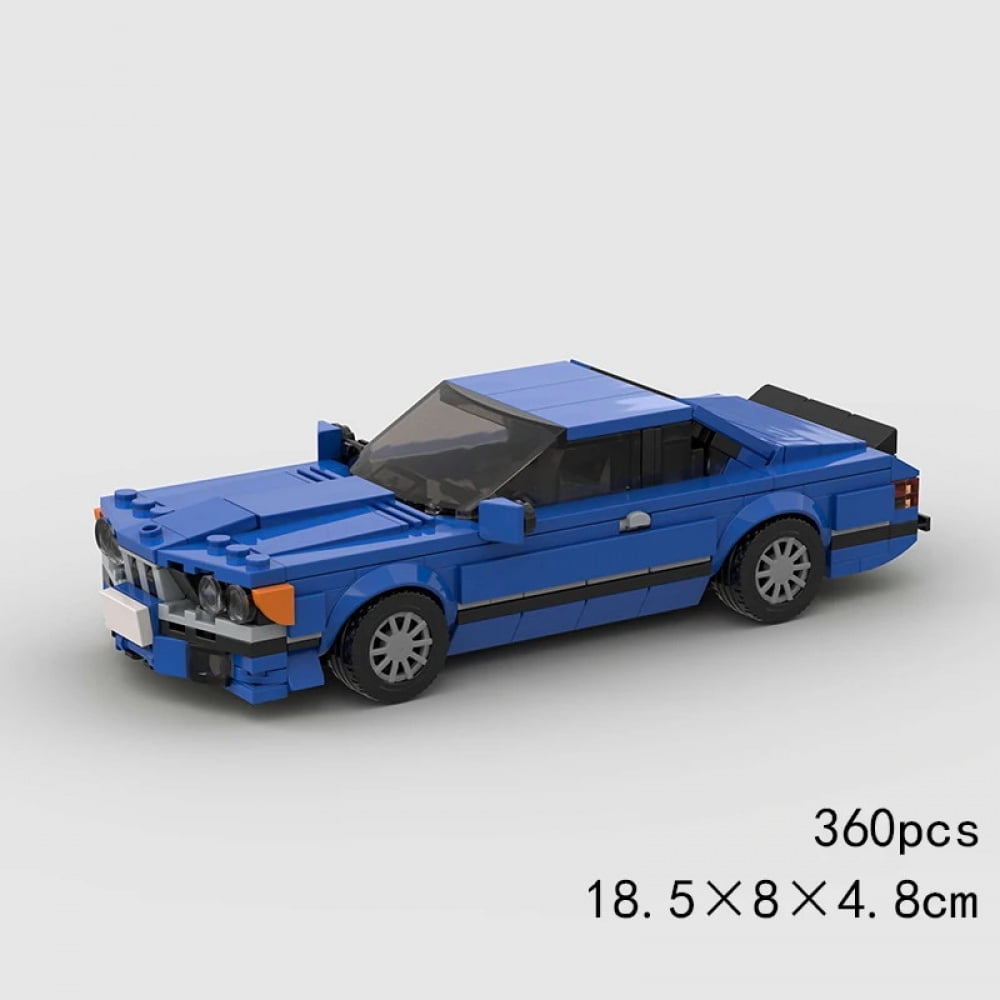 635CSI MOC Car Speed Champions Super Race F1 Vehicle Building Block ...