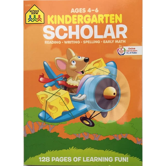 63700 - KINDERGARTEN WORKBOOKS 128PAGES ASSORTED - Walmart.com