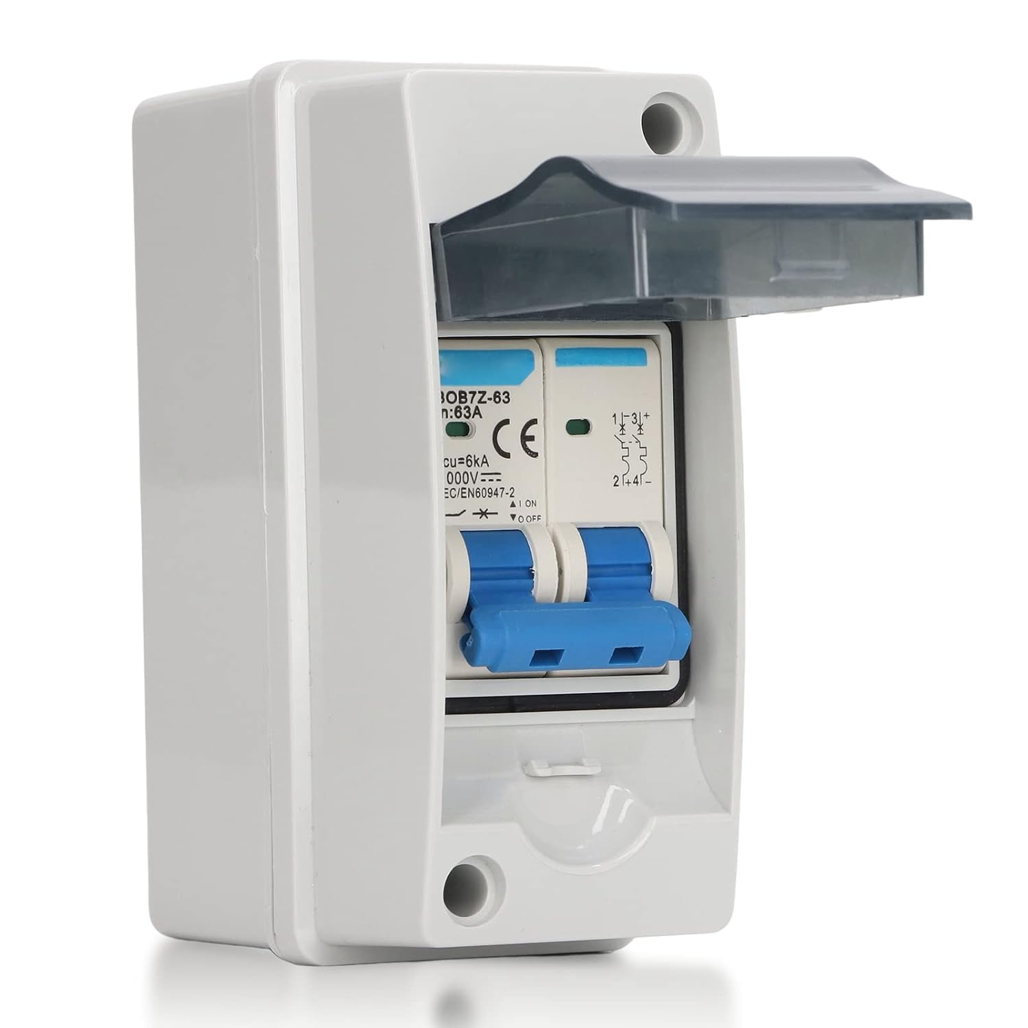 63A 1000V DC Disconnect Switch,PV DC Miniature Circuit Breaker with ...