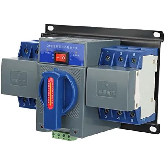 63A 3P Automatic Transfer Switch, Mini Power Generator Changeover ...