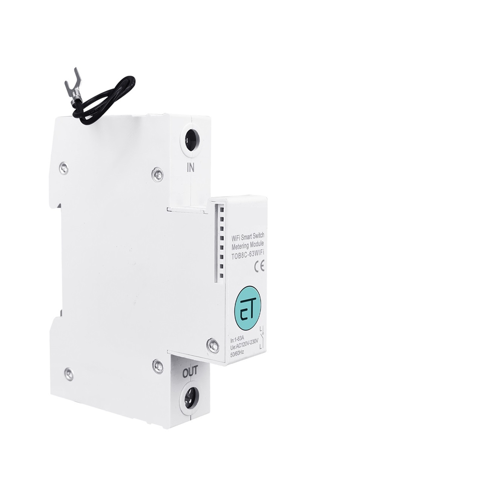 63A Single Phase Smart Switch Energy Meter Kwh Metering Monitoring ...