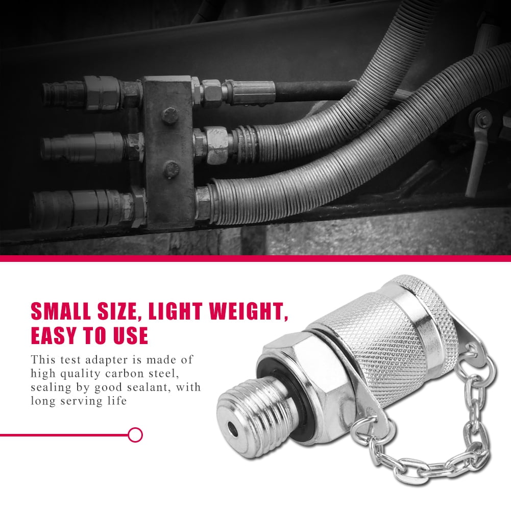 63MPa/630BAR Hydraulic Pressure Test Point Testing Coupling Adapter (G1 ...