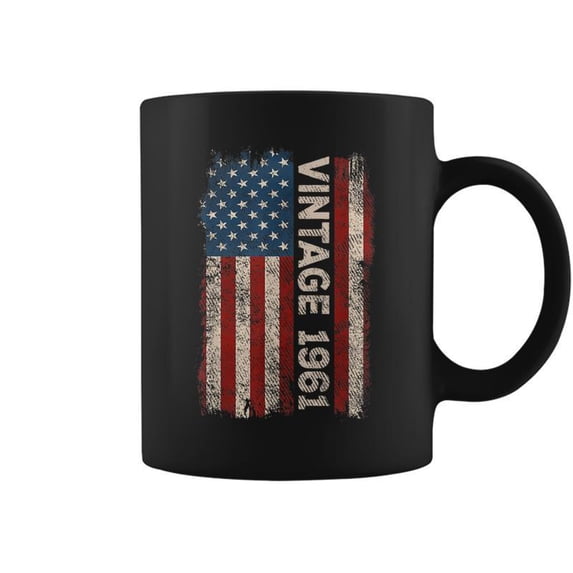 63Rd Birthday 63 Years Old American Flag Coffee Mugs - Walmart.com