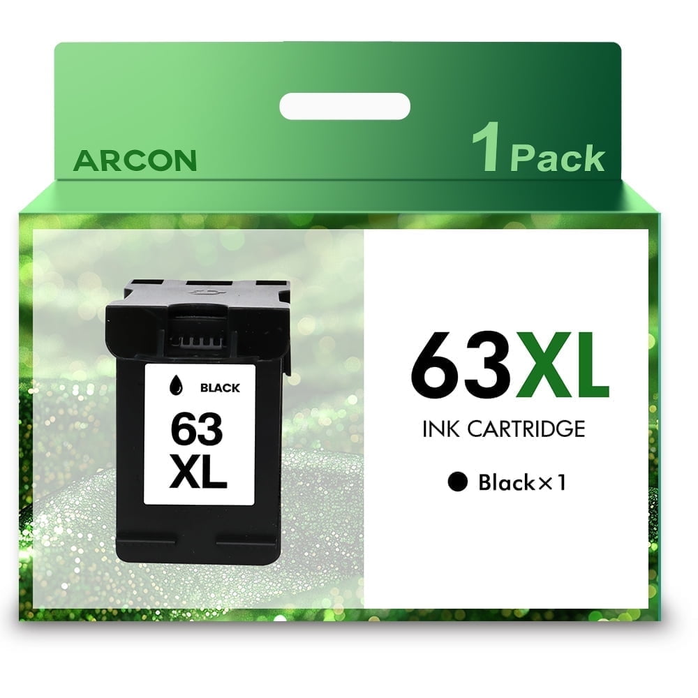 63XL Ink Cartridge Compatible for HP 63 Ink Cartridges Compatible for ...