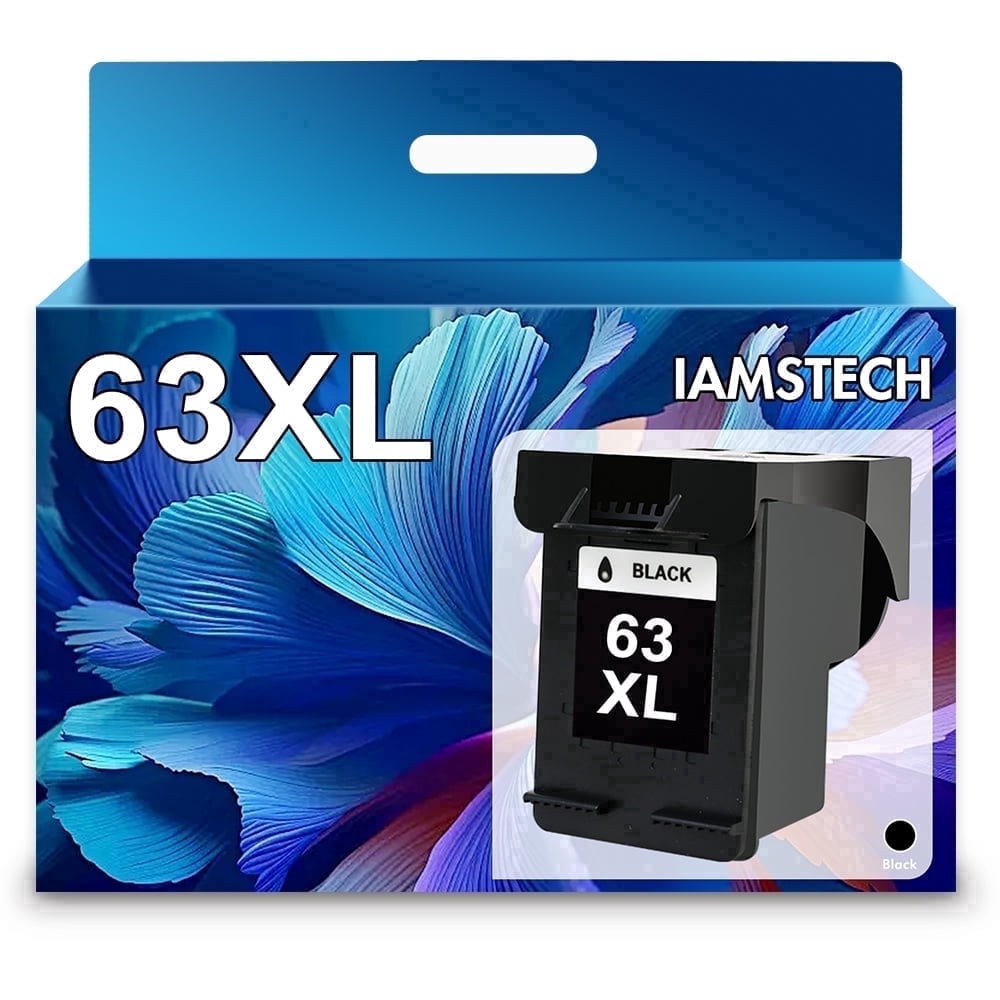 63XL Ink Cartridges 63 63XL with OfficeJet 3830 4650 4655 5255 5258 ...