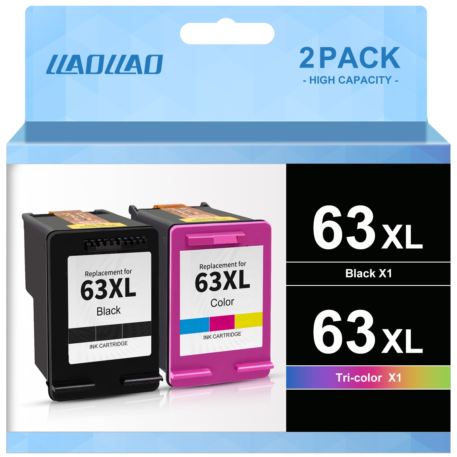 63XL Ink for HP 63 Ink Cartridges for 63 XL Ink Cartridge for HP ...