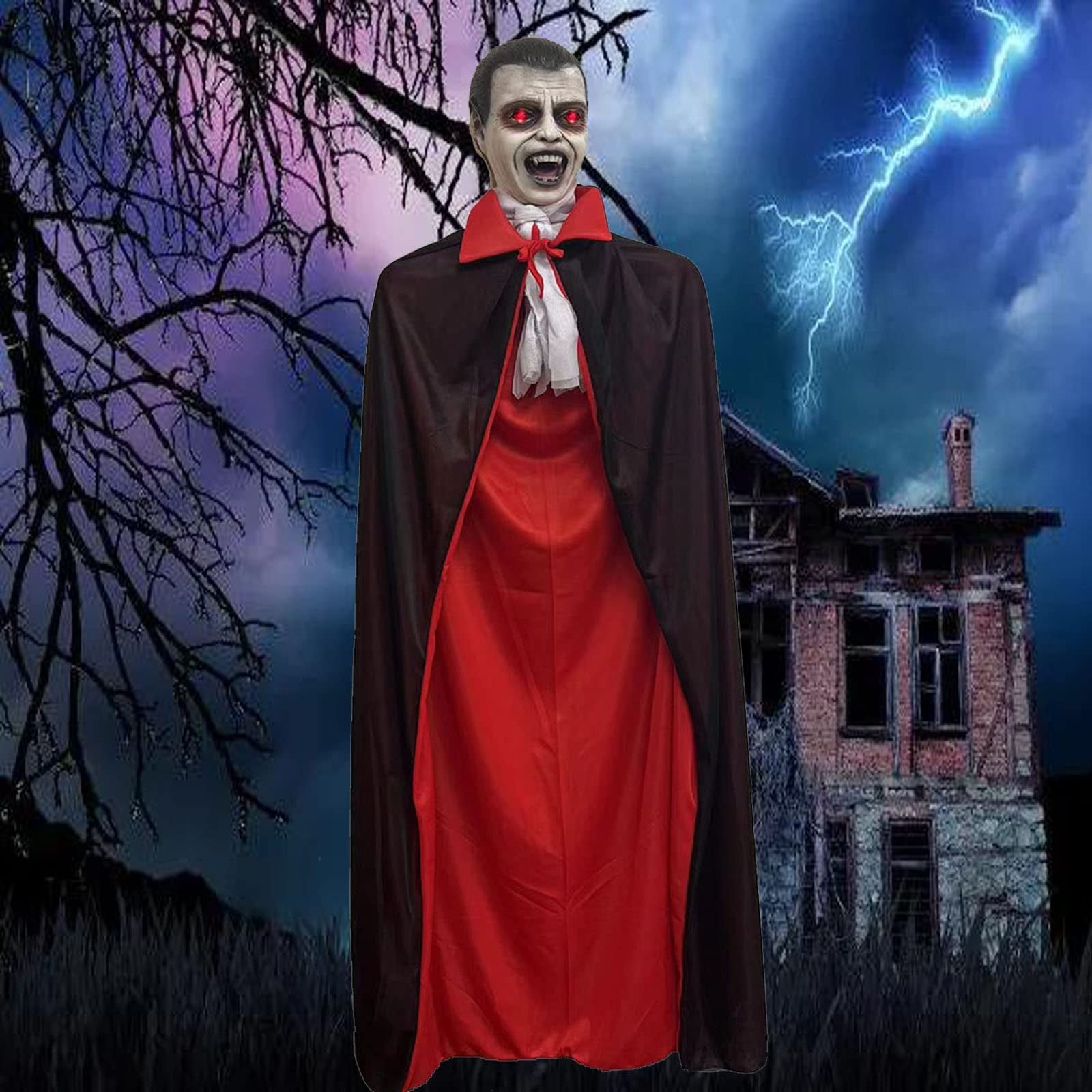 63inches Life Size Halloween Vampire Props,Halloween Hanging Vampire ...