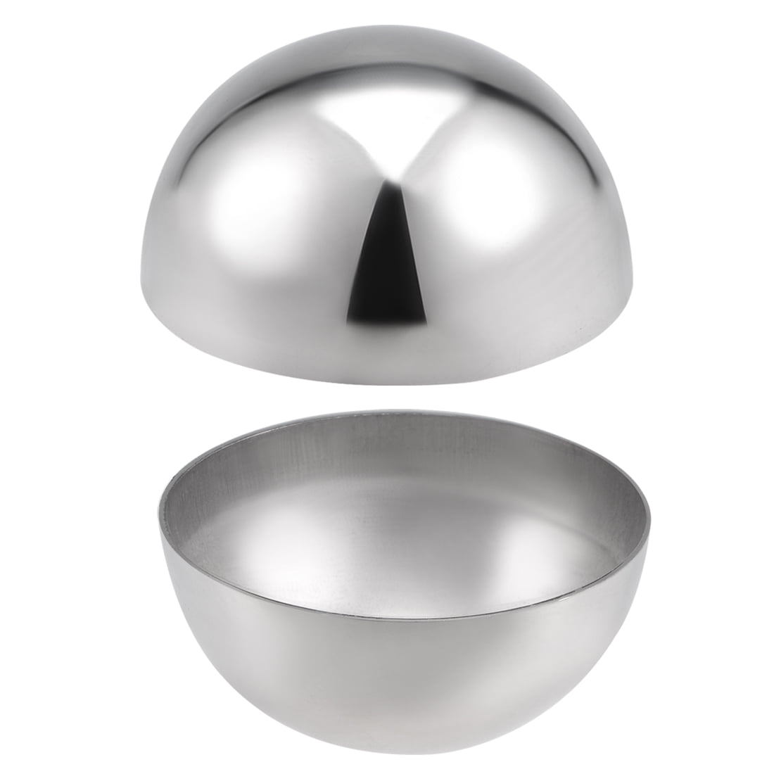 63mm Dia 304 Stainless Steel Hollow Cap Ball Hemisphere Spheres for ...