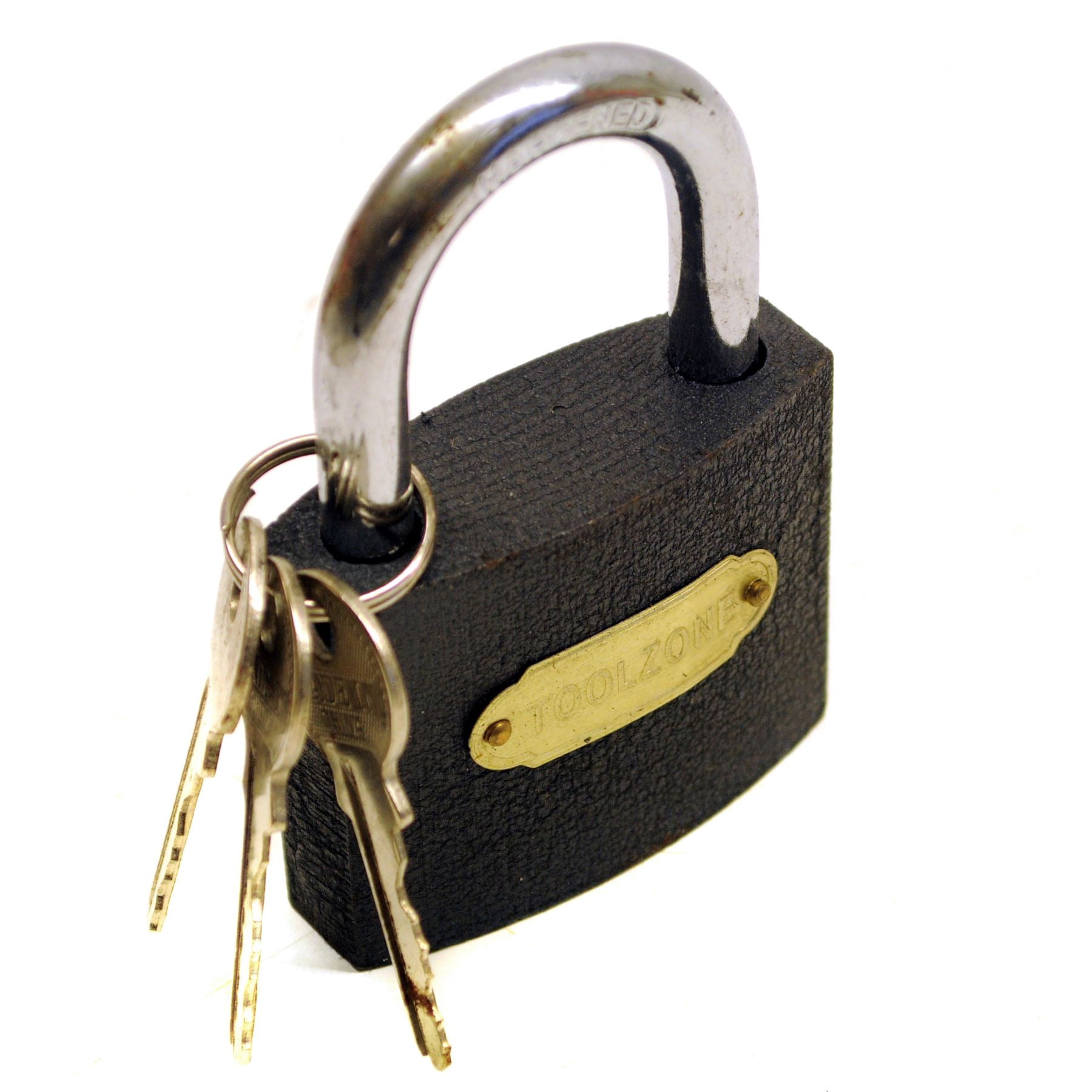 63mm Iron Padlock With Hardened Shackle Padlocks Shed Gate Lock TE155 ...
