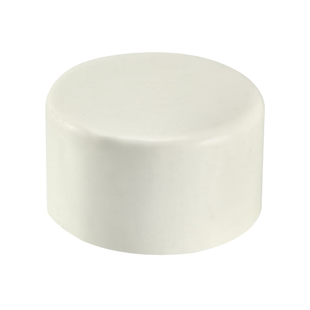 63mm PVC Pipe Cap Fitting, Slip End Caps DWV(Drain Waste Vent) White 2 ...