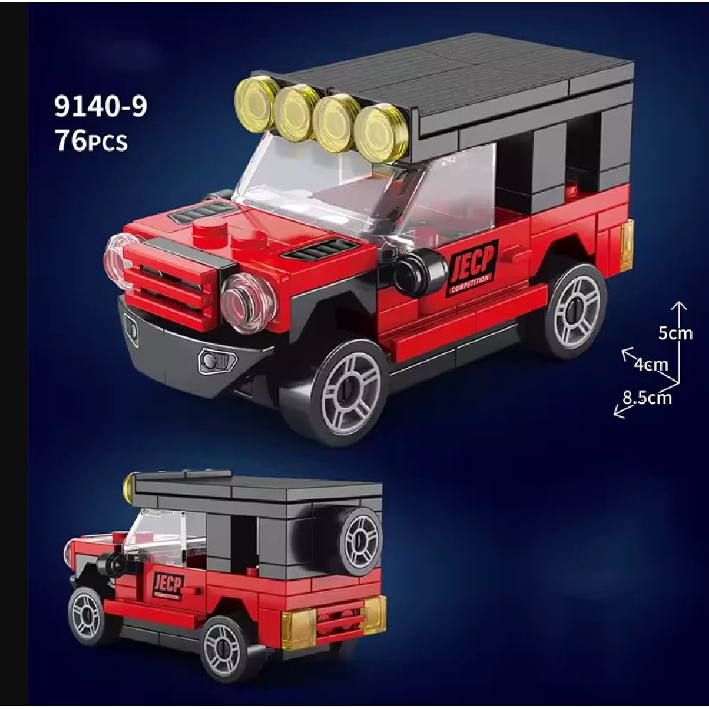 63pcs Pull-Back Race Car Building Blocks - STEM Educational Model Kit ...