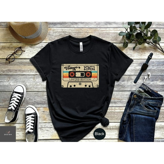 63rd Birthday Shirt, 1961 Shirt, 63rd Birthday Gift For Women, 63rd ...