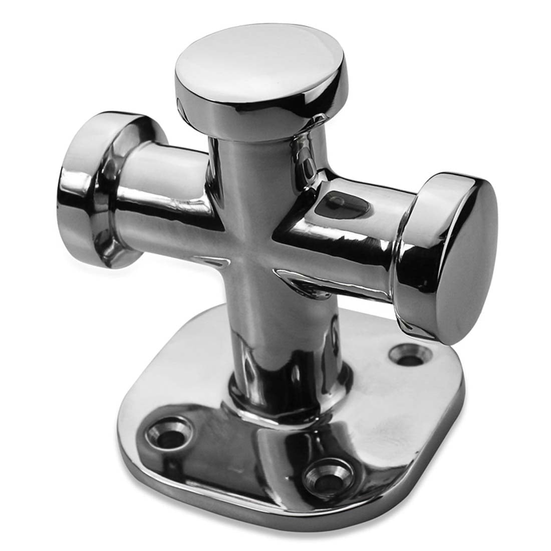 63x63x82mm Single Cross Bollard Heavy Duty Marine Grade 316 Stainless ...