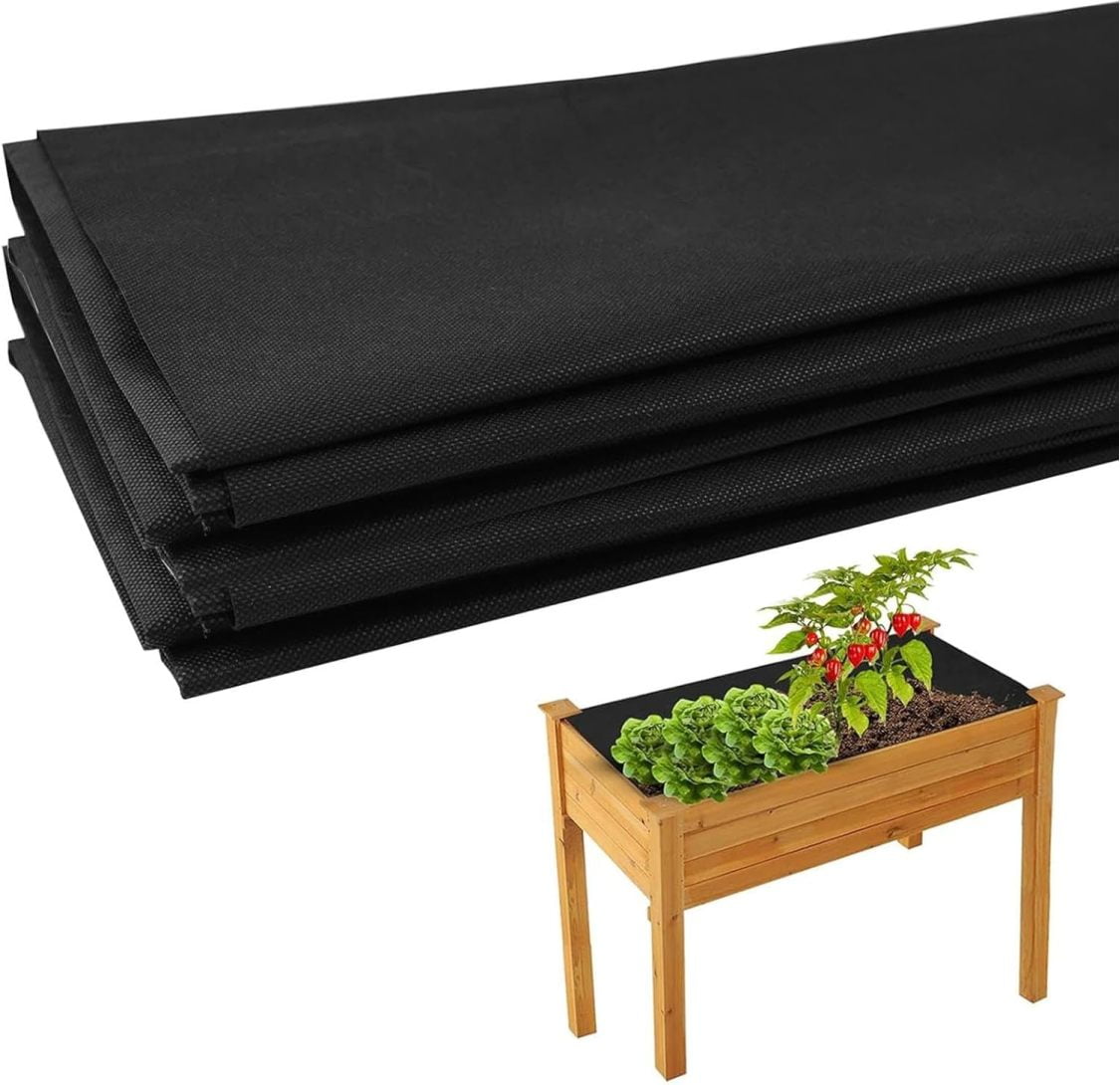 63x83Inch Planter Liner, Fabric Liner for Large Veg Trough, Non-Woven ...
