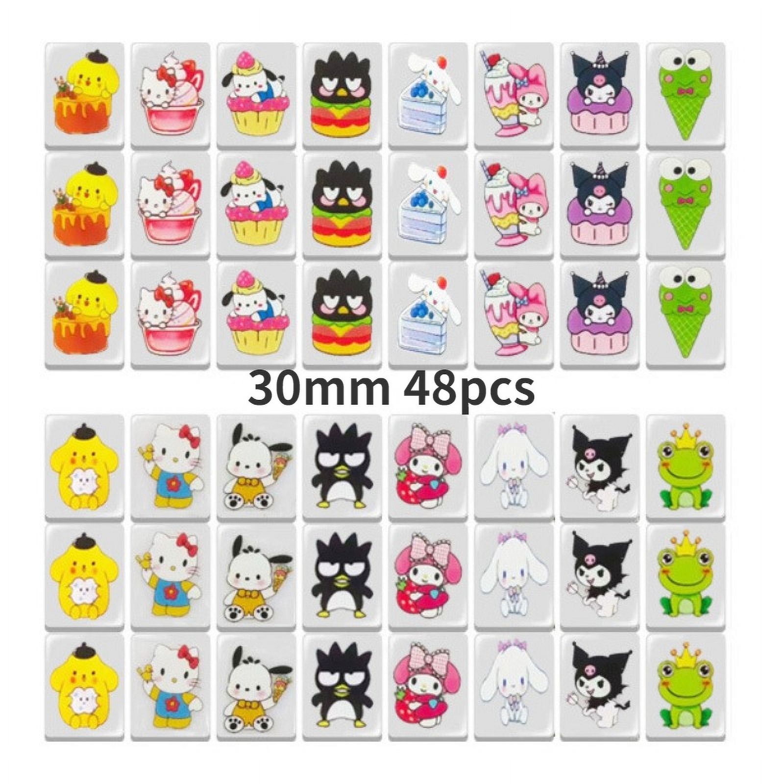 64+1 Blocks Hello Kitty Leisure and Entertainment Mahjong Tile Sanrio ...