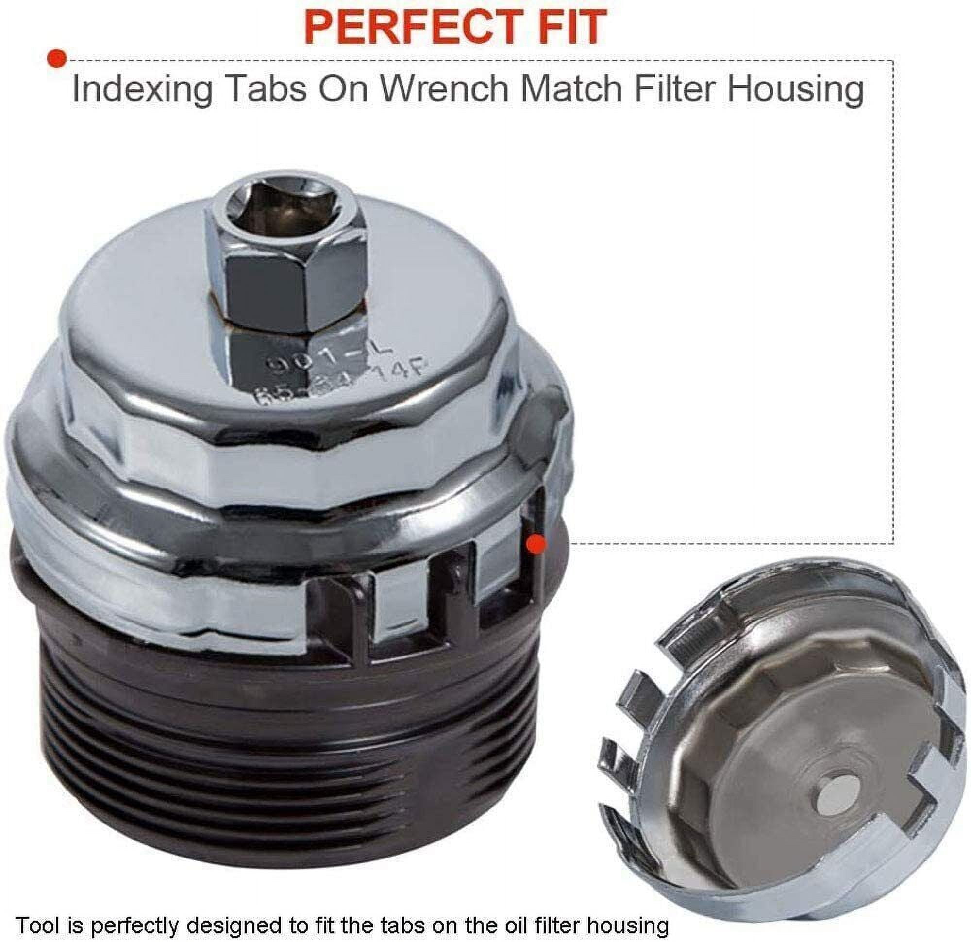 64.5mm Oil Filter Wrench Cap Tool for Avalon Sienna Scion 4-Runner FJ 2 ...