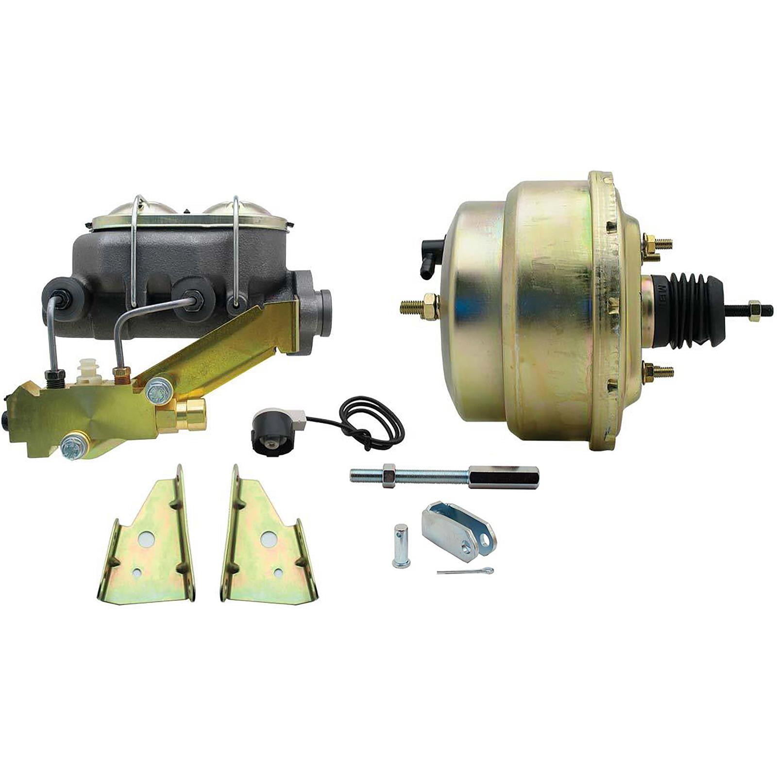 64-72 GM A, F, X Body Brake Booster Conversion Kit, 1 Inch Bore ...