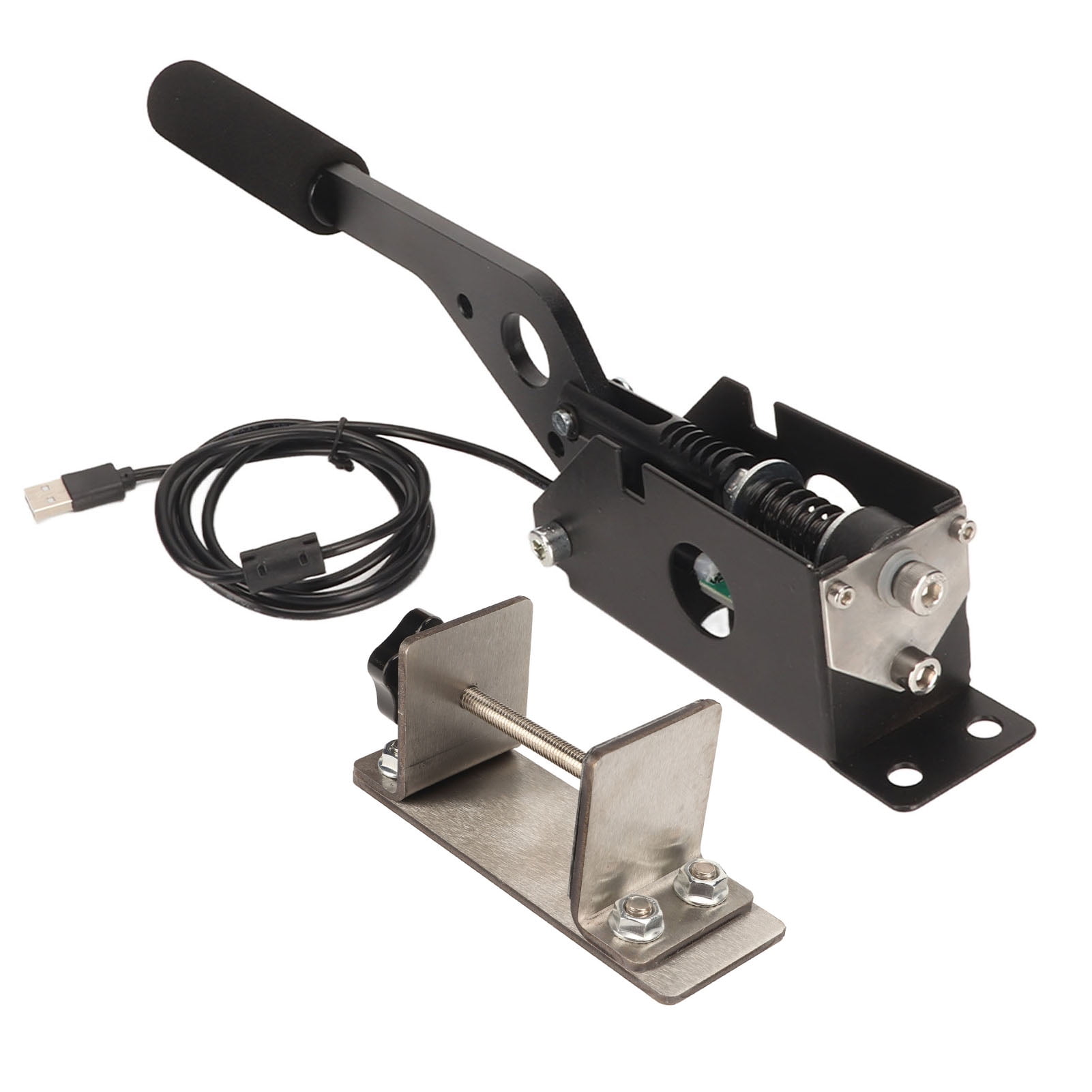 64 Bit USB SIM Handbrake PC Racing Games Linear E Brake for Logi G27 ...