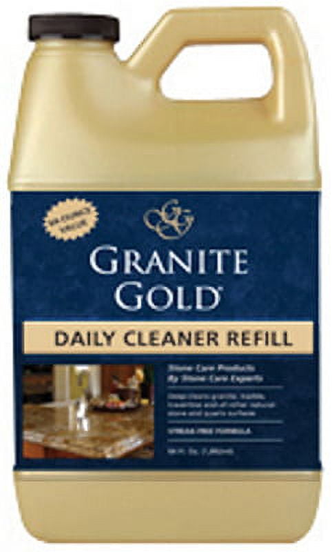 64 OZ Granite Gold Daily Cleaner Refill Cleans Granite & Natural Stone ...