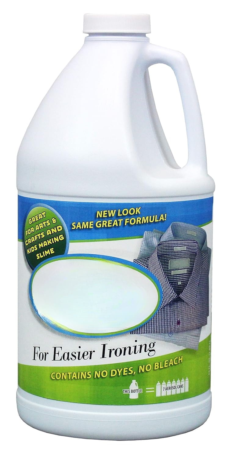 (64 Oz.) - Liquid Starch For Ironing Clothes/Perfect For Wrinkle ...