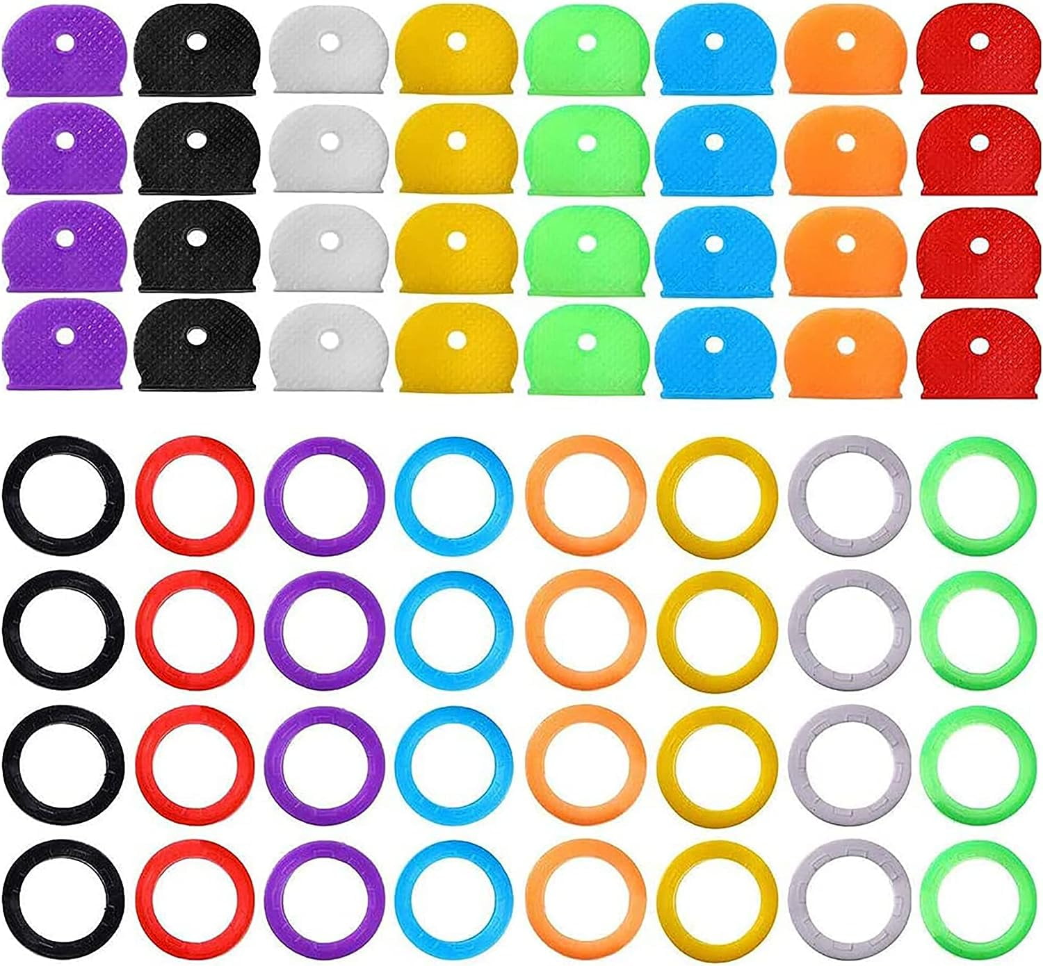 64 Pack Key Caps, Key Covers, Key Colour Caps, Coloured Key Caps, Key ...