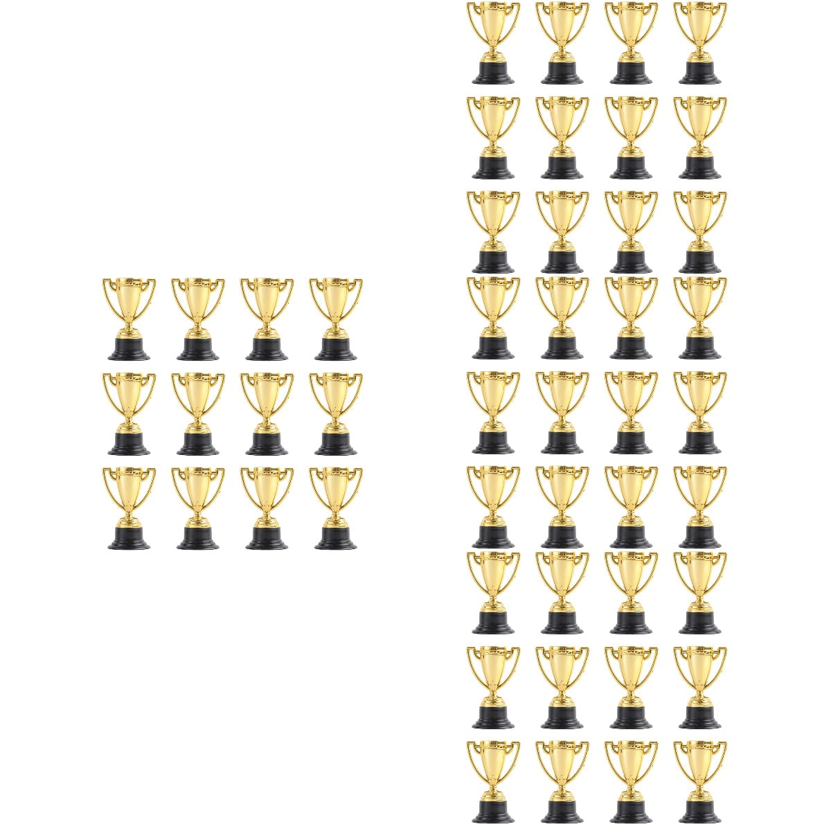 4 Pieces Mini Awards Trophies Reward Small Trophy Kids Gift Child Work ...