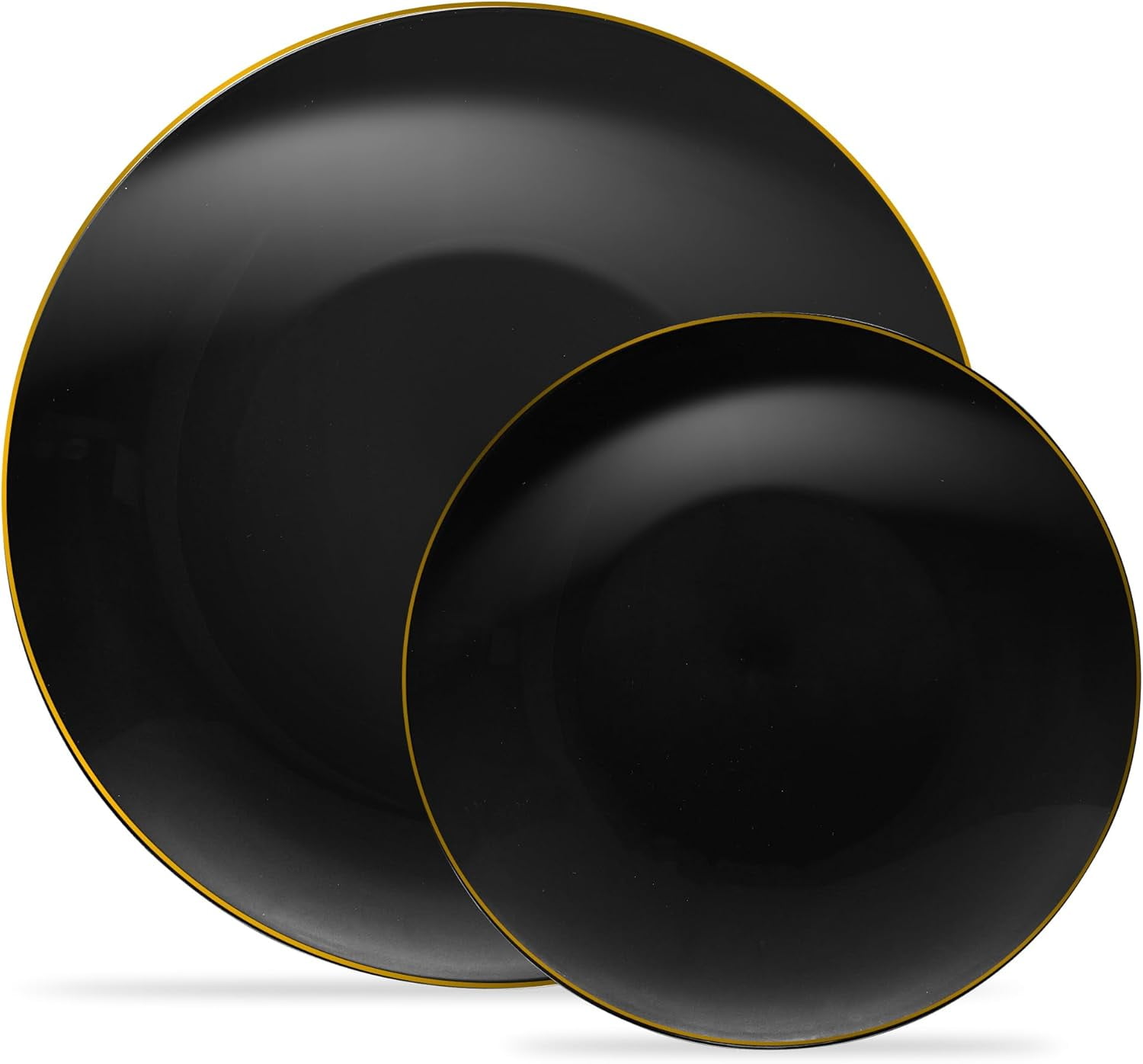 64 Piece Combo Plates Set includes 32-7'' inch Plates & 32-10'' inch ...