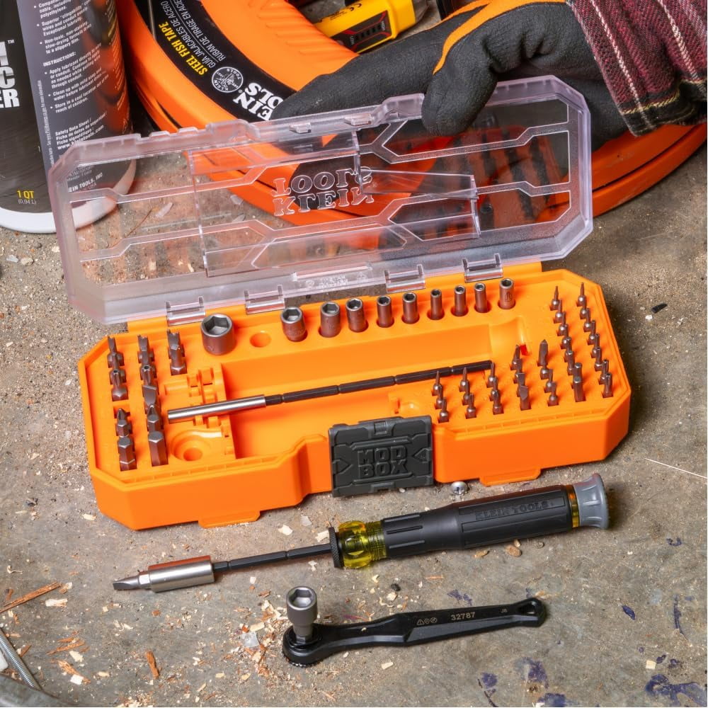 64-Piece Precision Driver Set with -Ratchet, Magnetic Bits & - Walmart.com