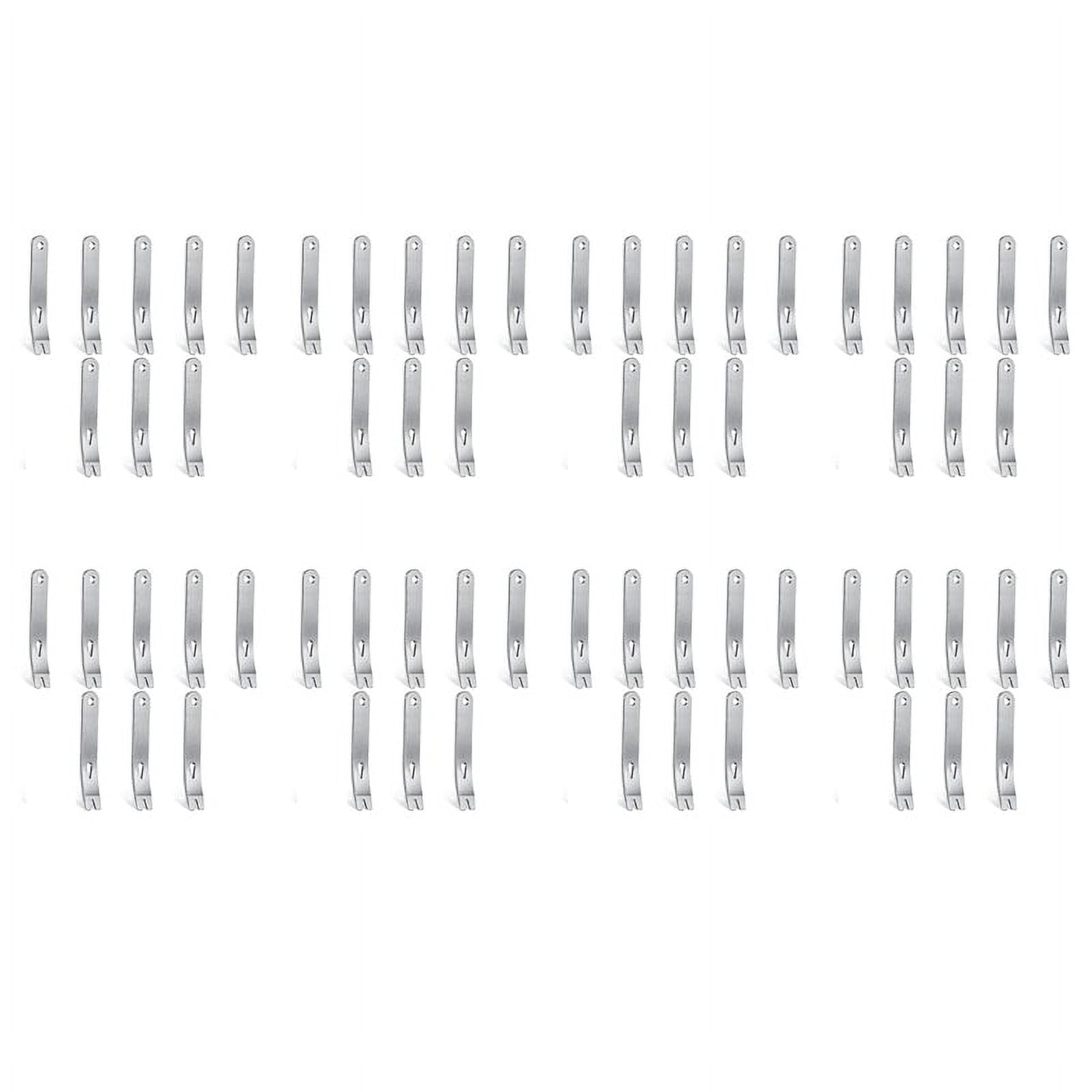 64 Pieces Mini Pry Bar Stainless Steel Flat Bar Multifunction Small Pry ...