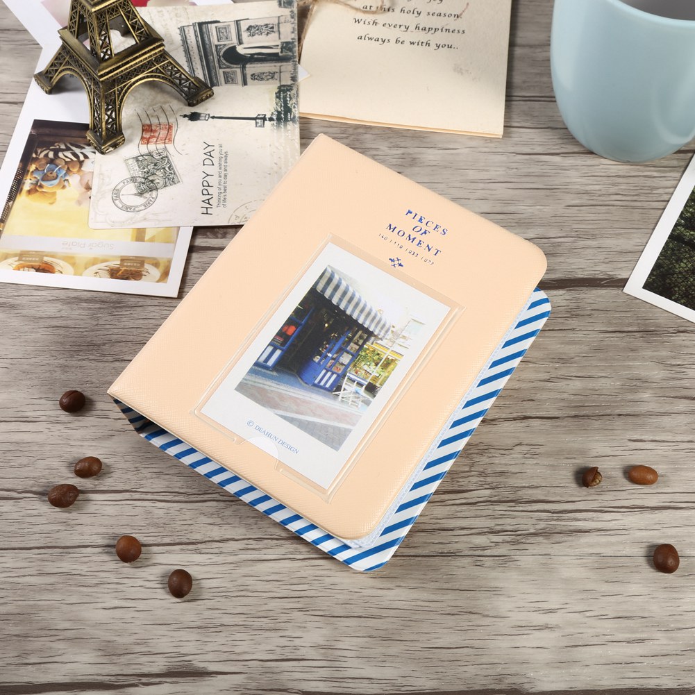 64 Pockets Mini Unique Classic Album Photo Picture Case Storage for ...
